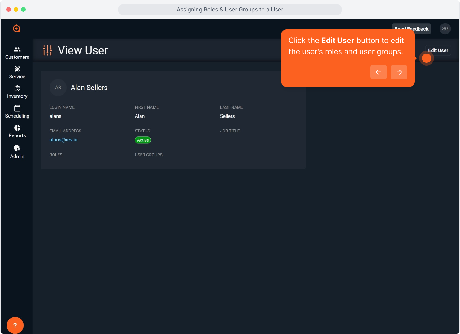 How To Guide: Assigning Roles and Groups to Users - Rev.io PSA ...