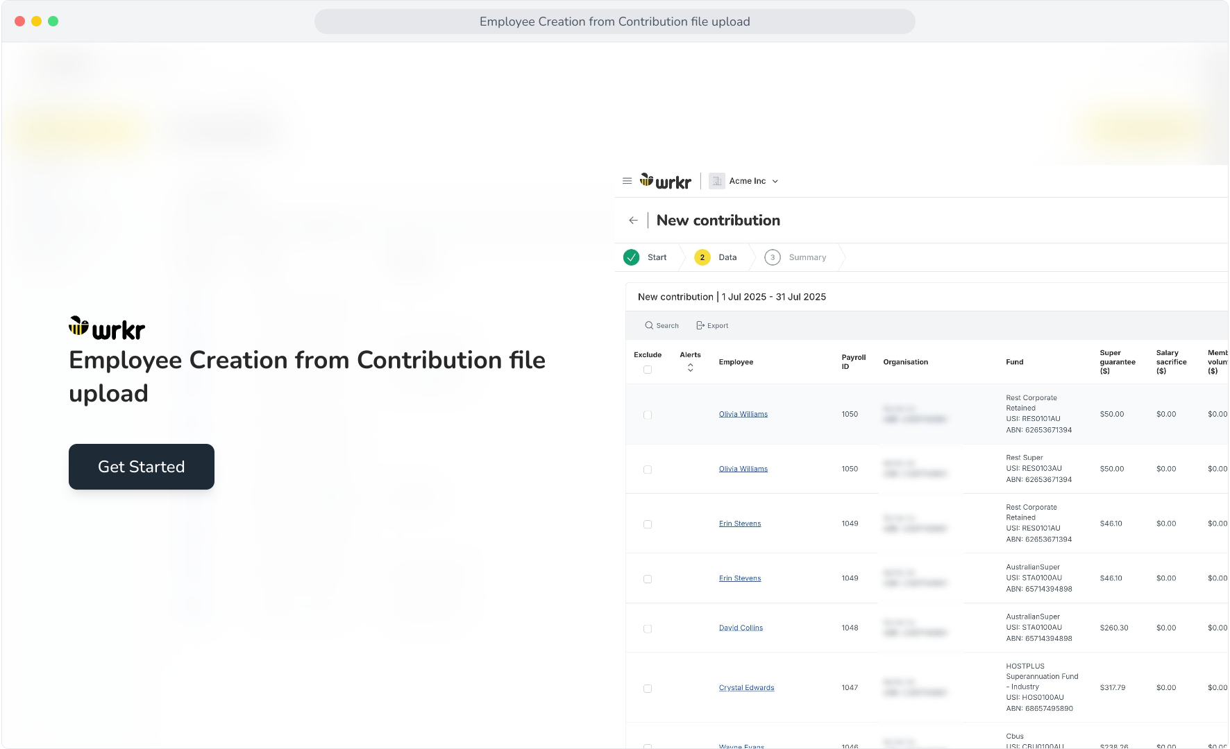 Employee Creation from Contribution File Upload – Wrkr Help Centre